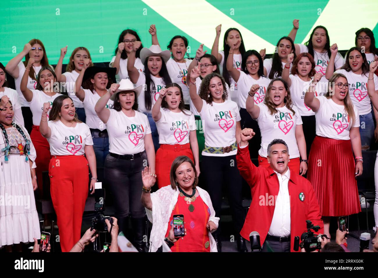 Non Exclusive: September 8, 2023, Mexico City, Mexico: The candidate of ...