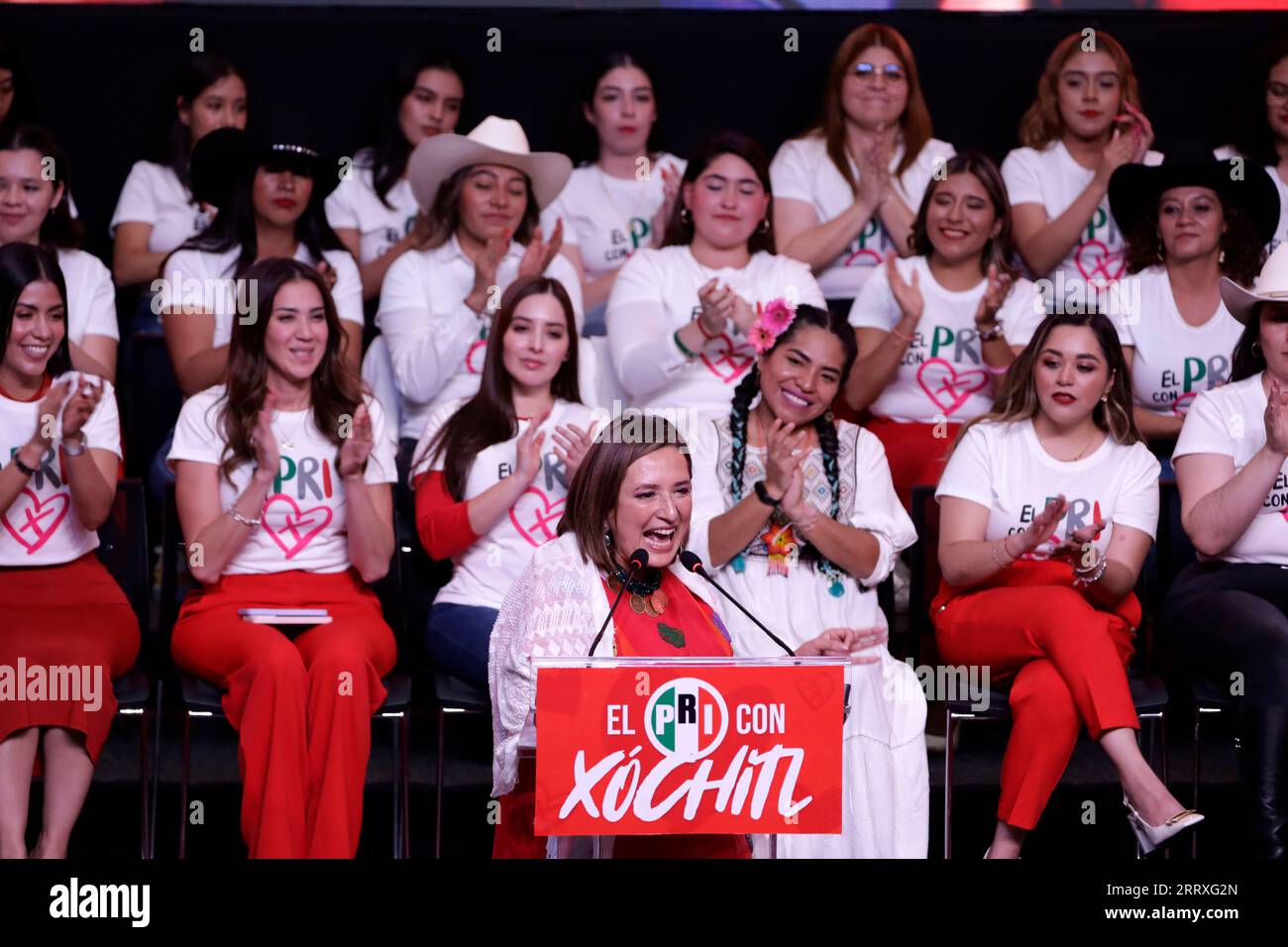 Non Exclusive: September 8, 2023, Mexico City, Mexico: The candidate of ...