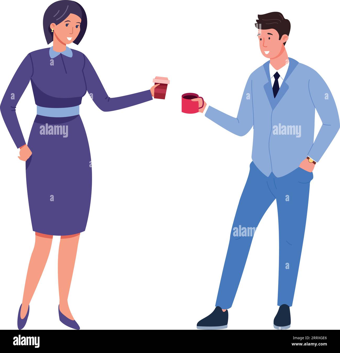 Work teammate Stock Vector Images - Alamy