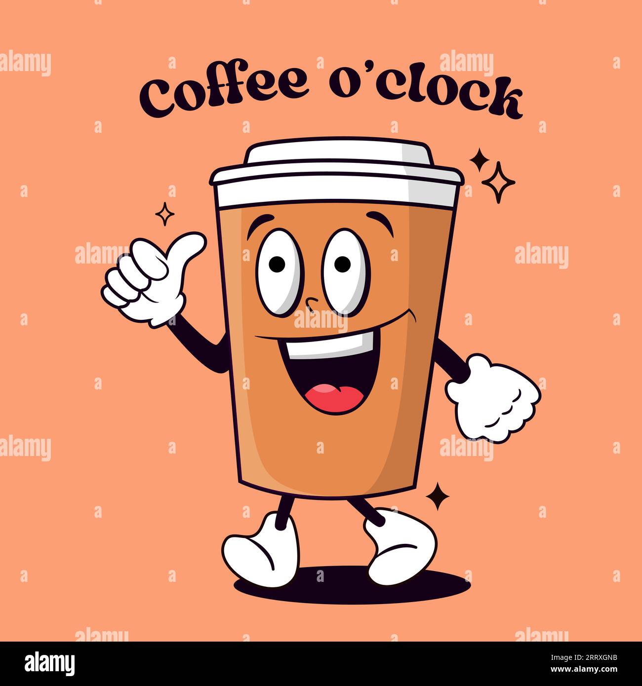 Retro mascot hi-res stock photography and images - Alamy