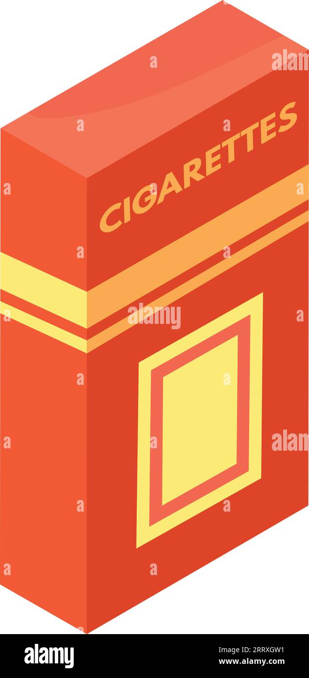 Tobacco cigarettes packet Stock Vector Images - Alamy