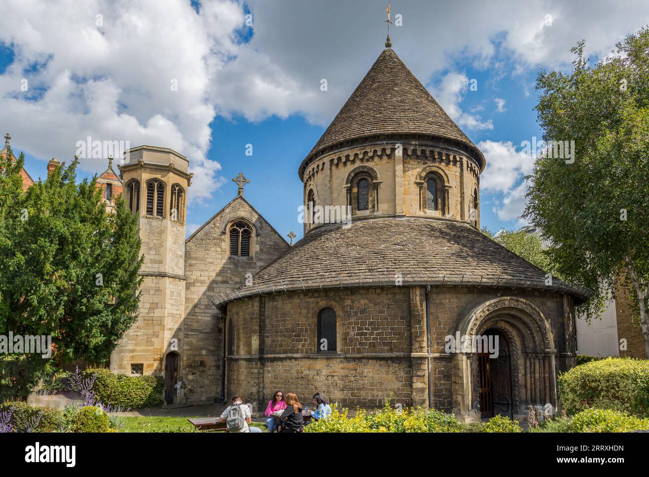 The famous medival Round Church seen in Cambridge, taken 15th Aug 2023 ...