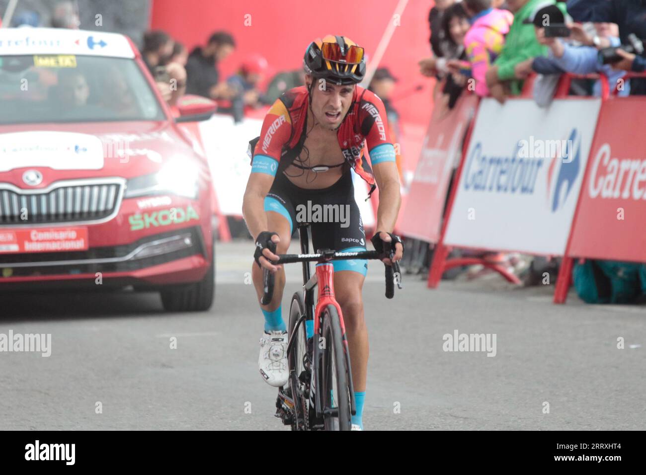 Mikel Landa Basque Bahrain Victorious Stock Photo - Alamy
