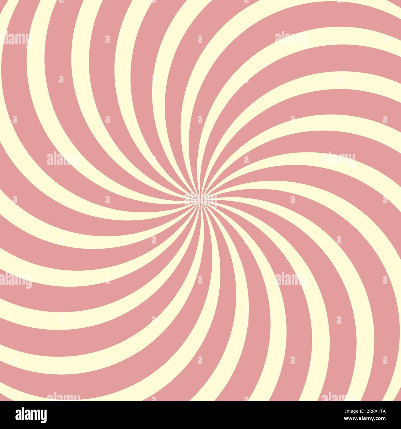 Helical circular background, Lollipop twisted rays pop art comic pastel ...