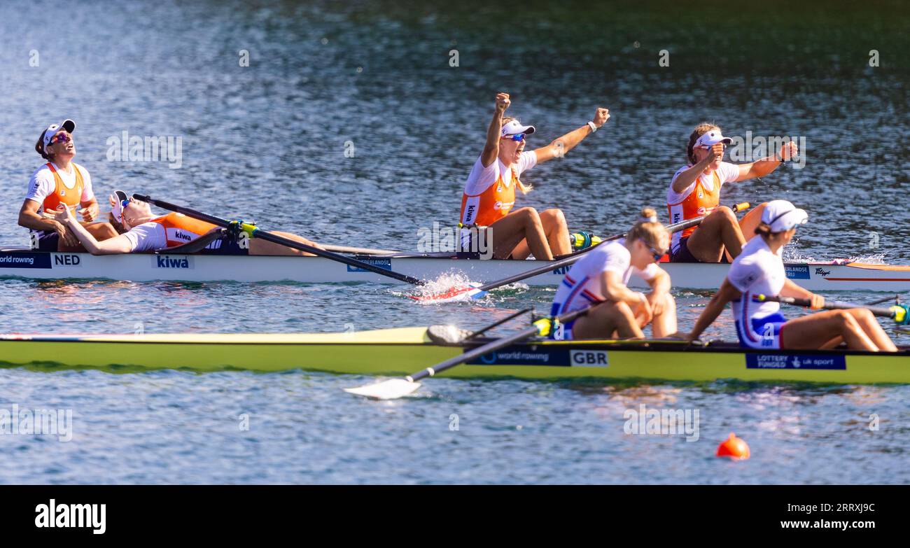 BELGRADE - Marloes Oldenburg, Hermijntje Drenth, Tinka Offereins and ...