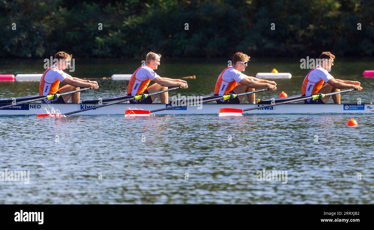 Belgrade, Serbia. 09th Sep, 2023. BELGRADE - Lennart van Lierop, Finn ...
