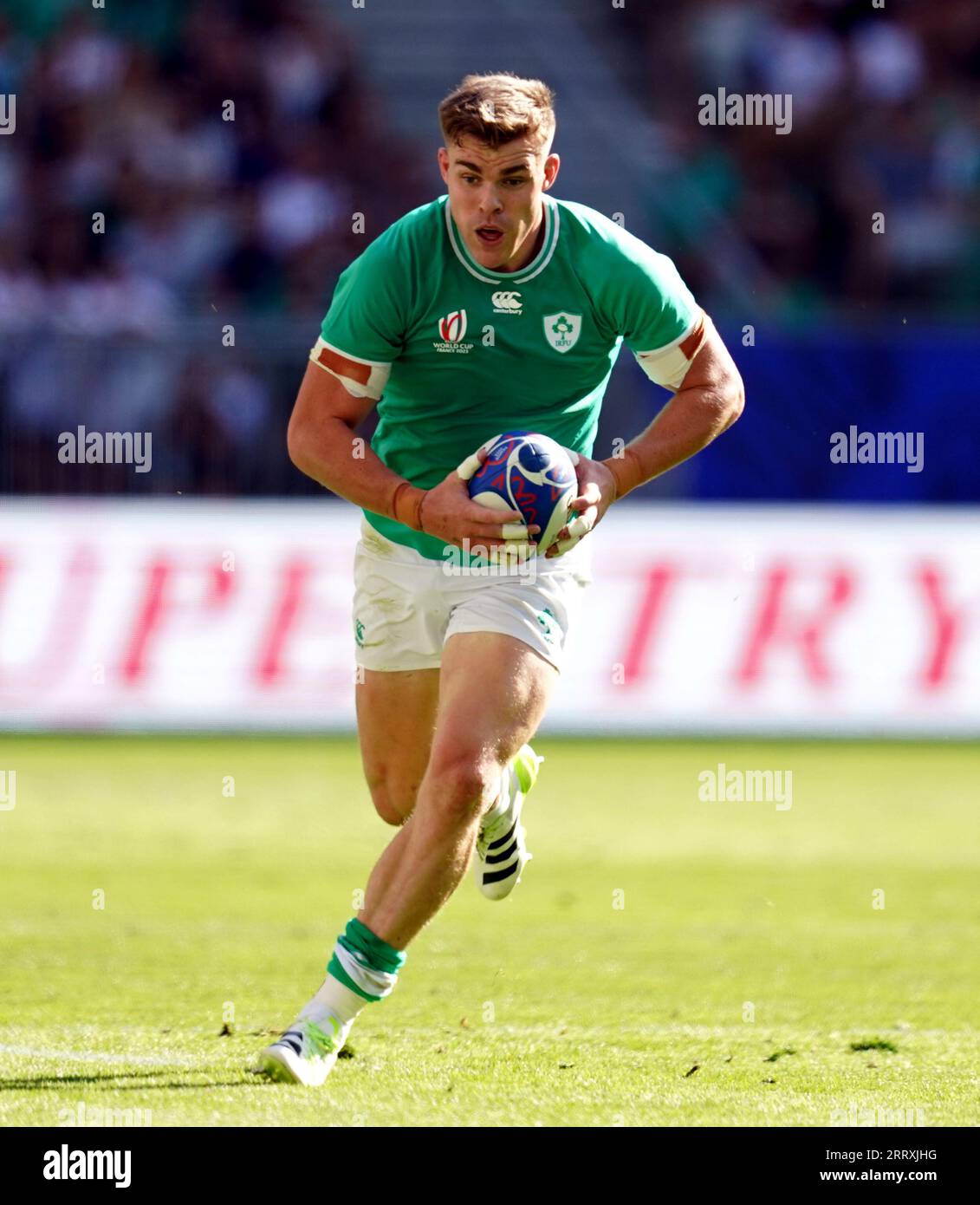 Ireland's Garry Ringrose during the Rugby World Cup Pool B match at the ...