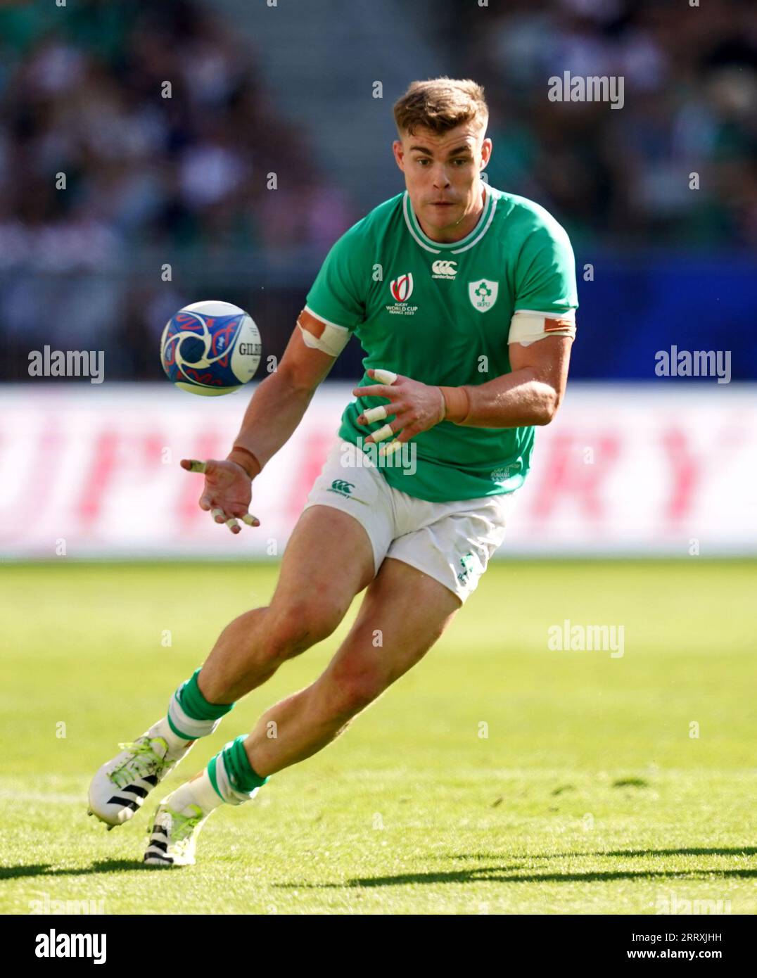 Ireland's Garry Ringrose during the Rugby World Cup Pool B match at the ...