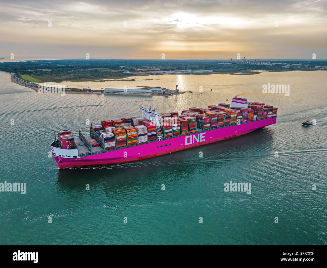 One Infinity is an Ultra-Large Container Carrier operated by Ocean ...