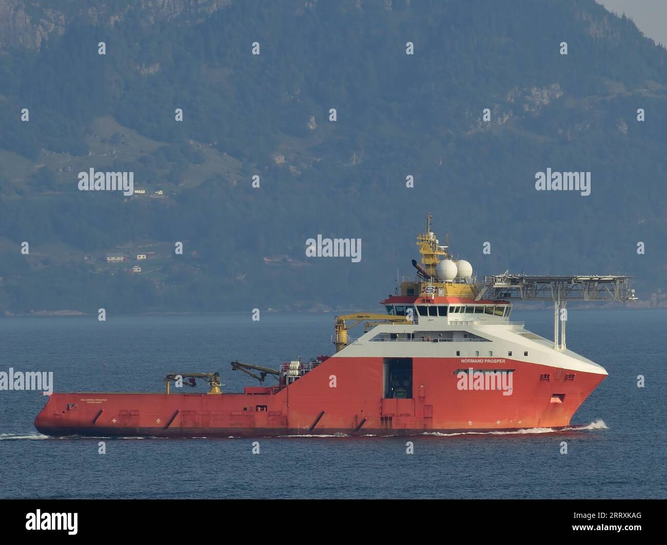 Normand Prosper offshore supply vessel Stock Photo - Alamy
