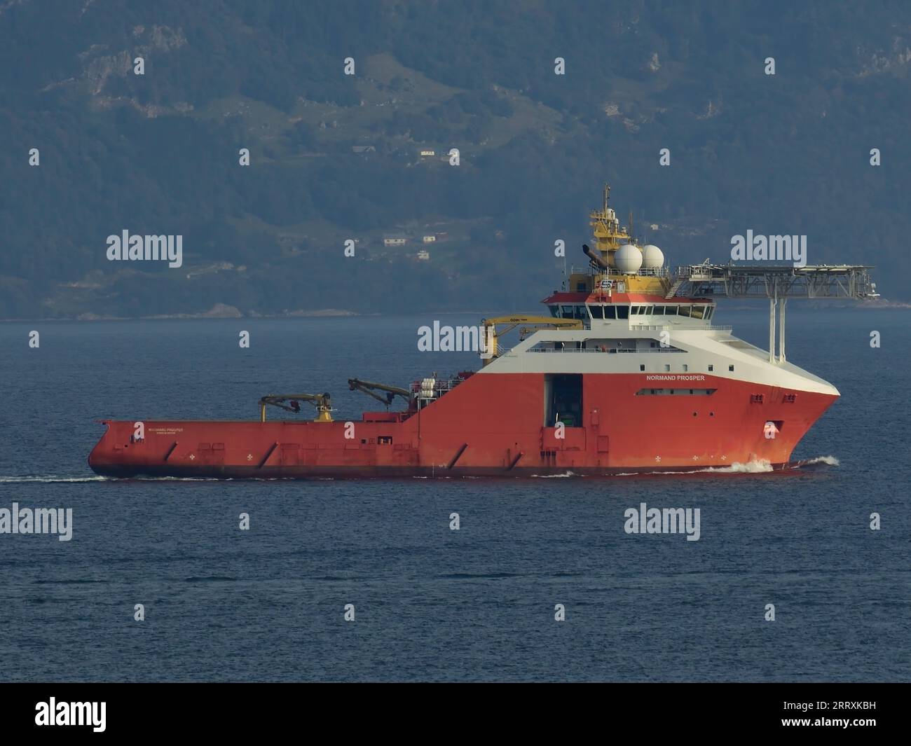 Normand Prosper offshore supply vessel #1 Stock Photo - Alamy
