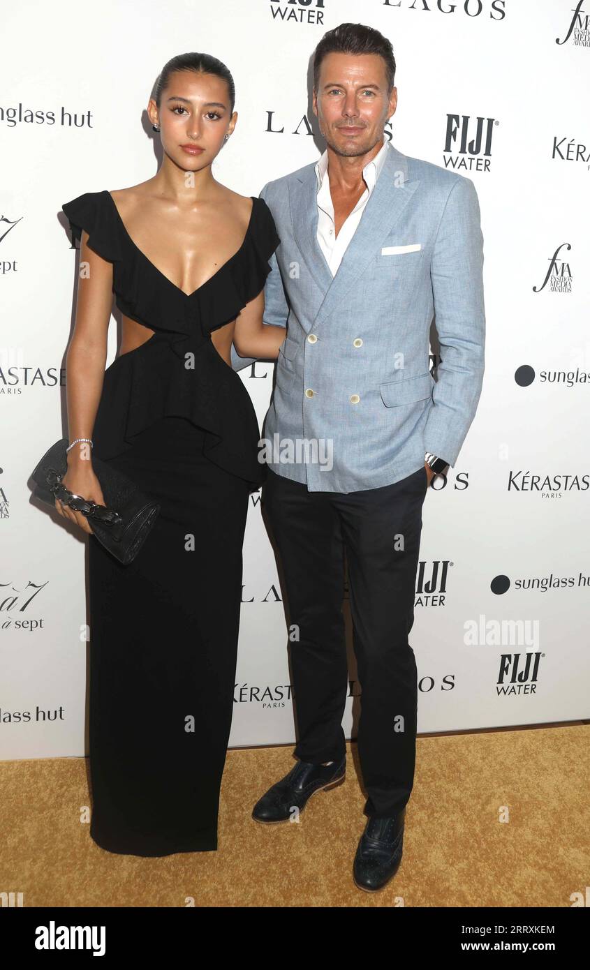 September 8, 2023, New York City, New York, USA: Model ALEX LUNDQVIST ...