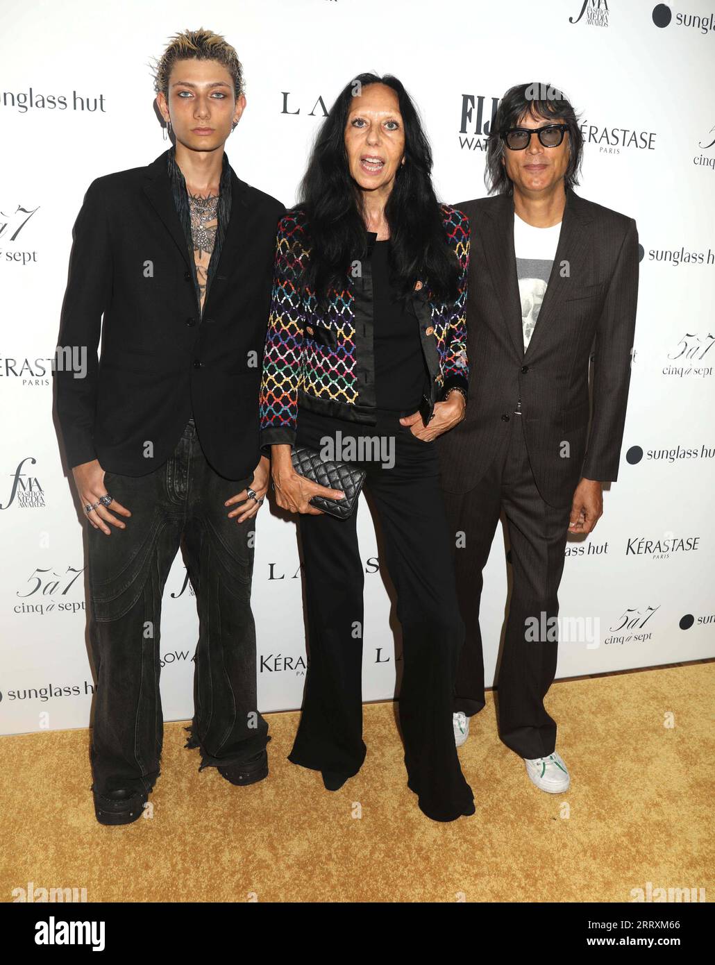 September 8, 2023, New York City, New York, USA: (L-R) CHARLES MATADIN ...