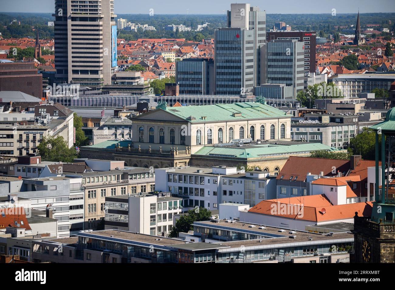 Hanover, Germany. 04th Sep, 2023. View of the city from the dome of the ...