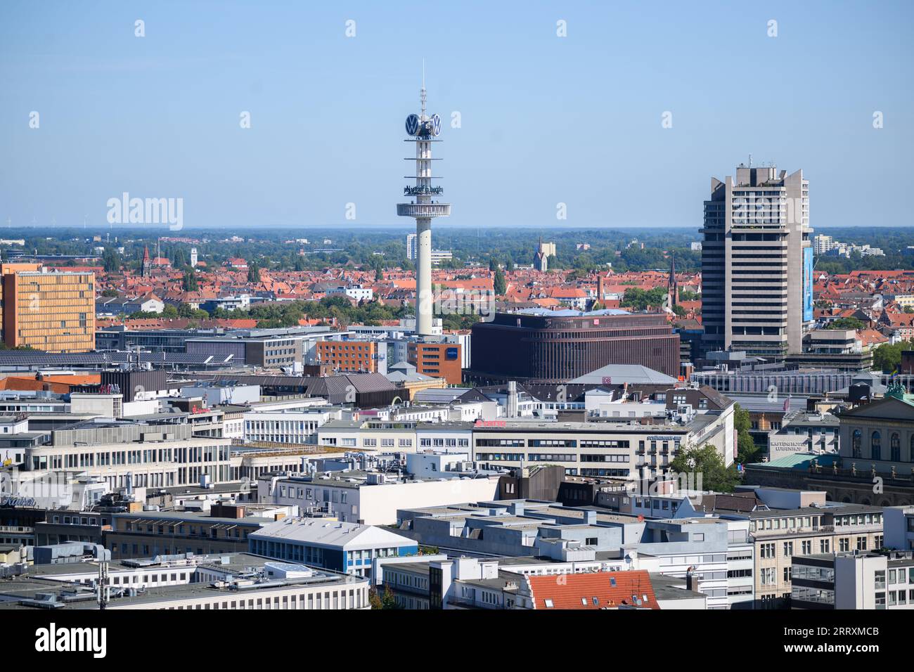 Hanover, Germany. 04th Sep, 2023. View of the city from the dome of the ...