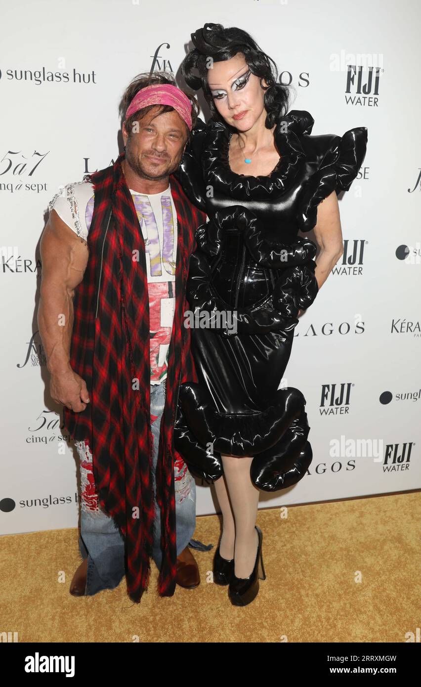 September 8, 2023, New York City, New York, USA: Personalities DAVID ...