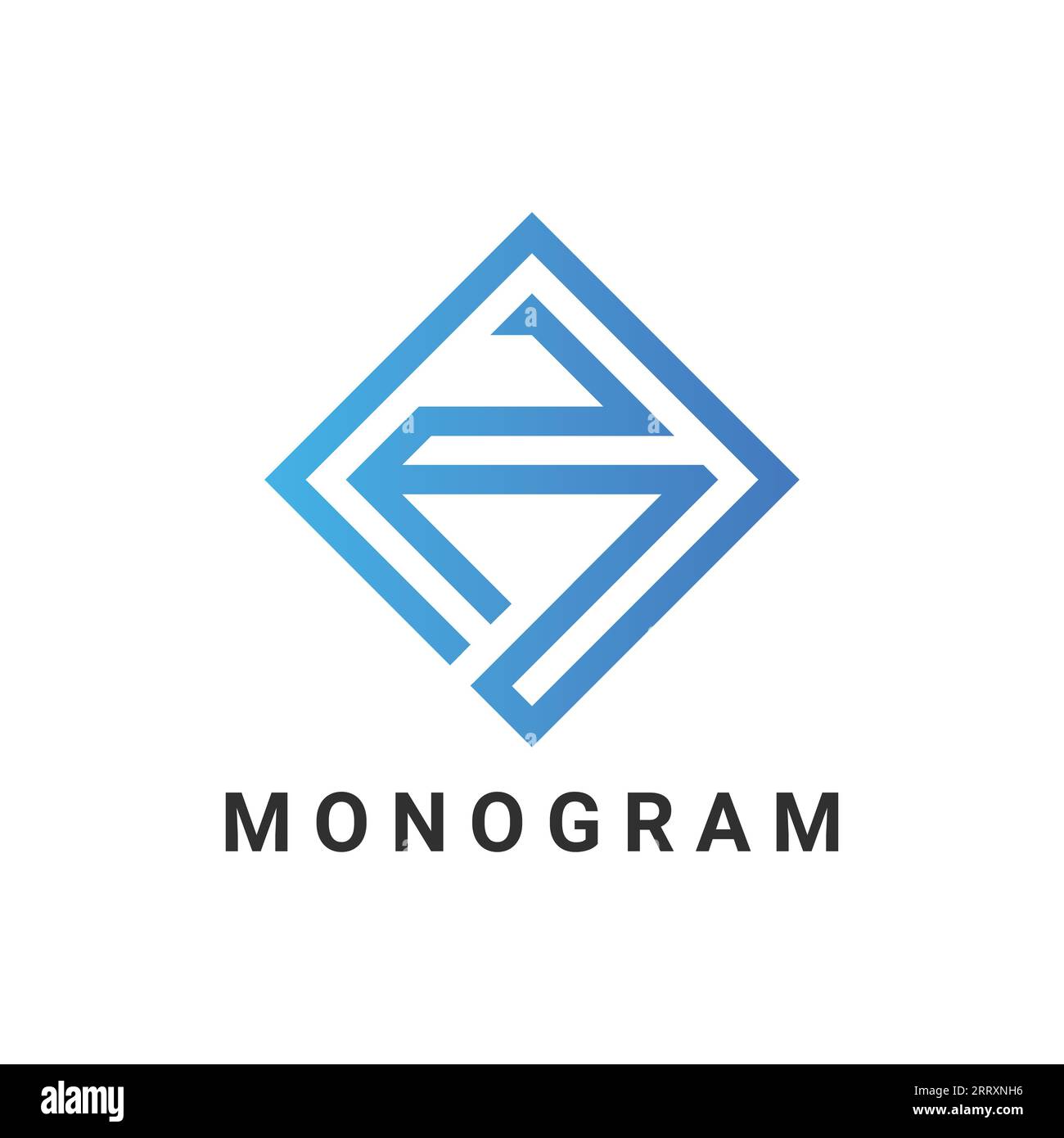 R monogram logo Stock Vector Images - Alamy