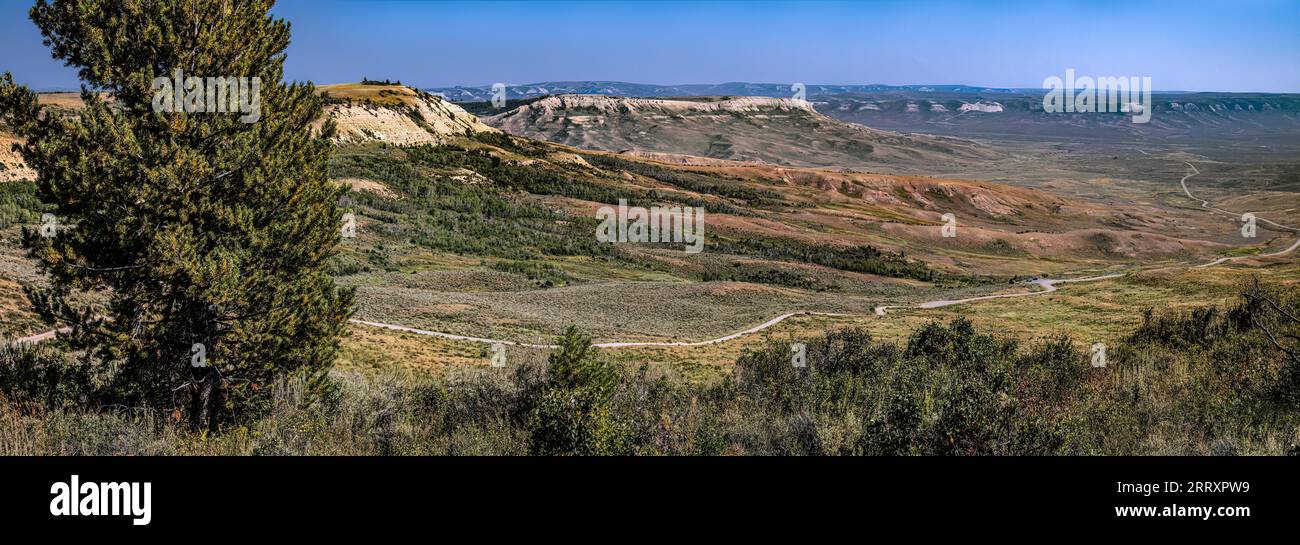 Fossil Butte National Monument Vista, Wyoming Stock Photo - Alamy