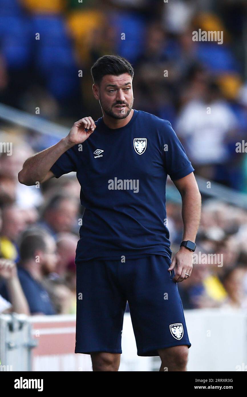 Afc wimbledon vs stockport county hi-res stock photography and images ...