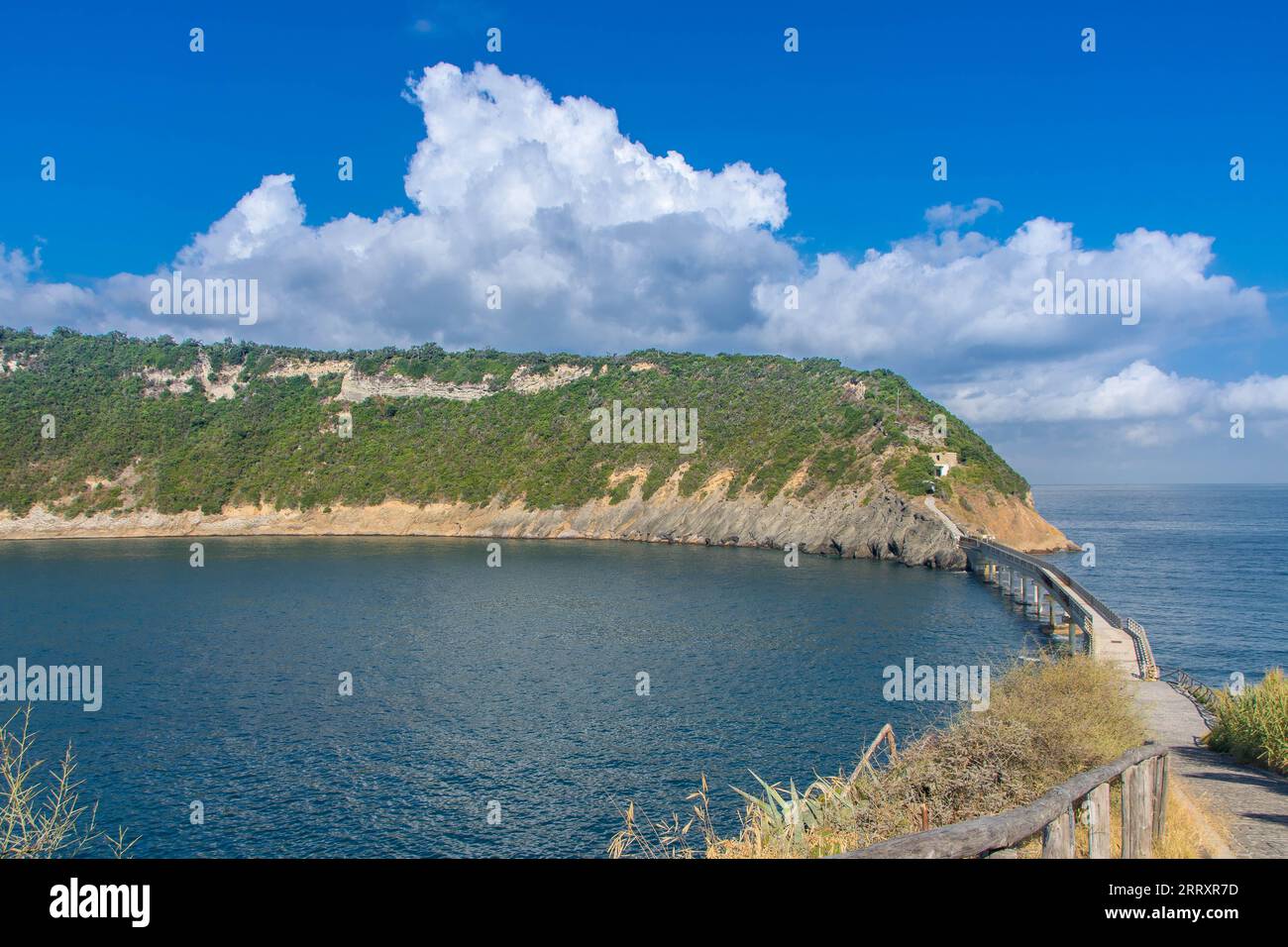 Vivara Island, nature reserve and protected oasis in Procida Stock ...