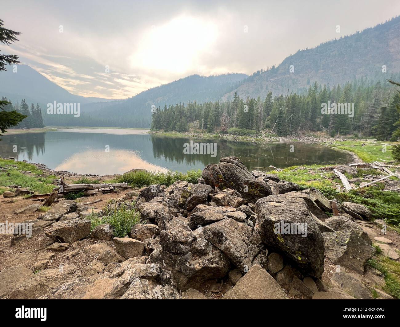 Strawberry Lake Oregon Stock Photo - Alamy