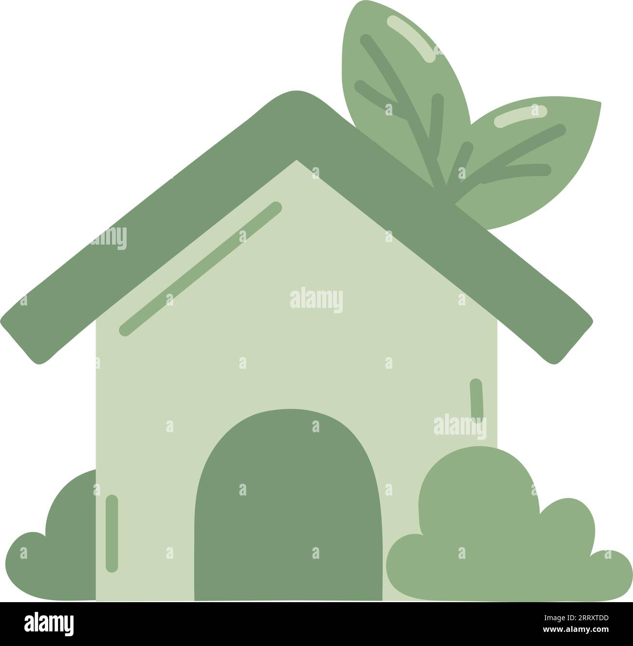 eco house icon Stock Vector Image & Art - Alamy
