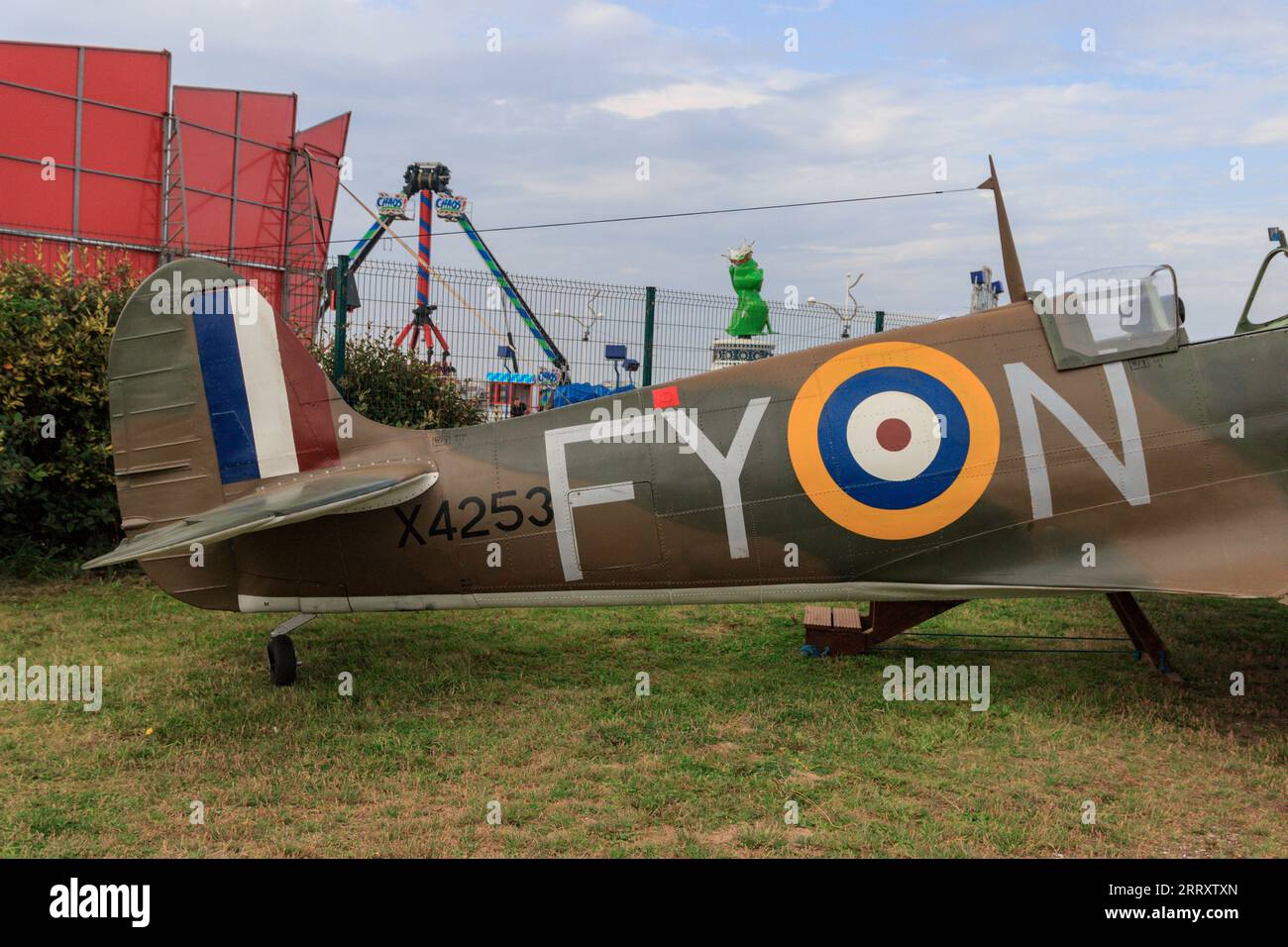 Spitfire. Southport Air Show 2023 Stock Photo - Alamy