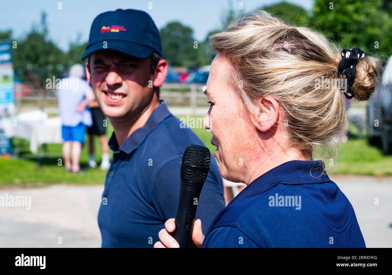 Malpas, Cheshire, UK, Saturday 9th September 2023. National Racehorse ...