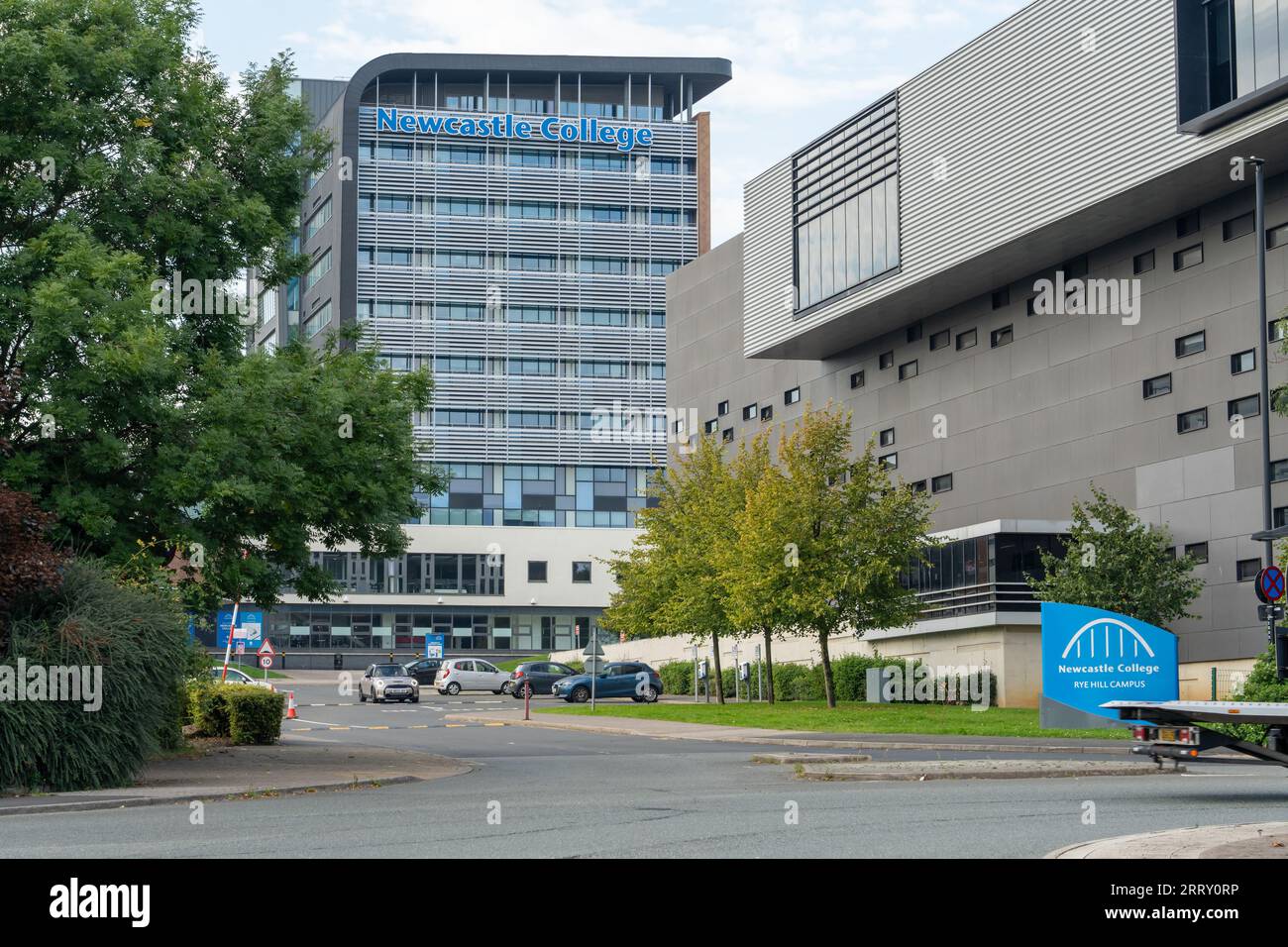 Newcastle College main site, as seen from Scotswood Road, Newcastle ...