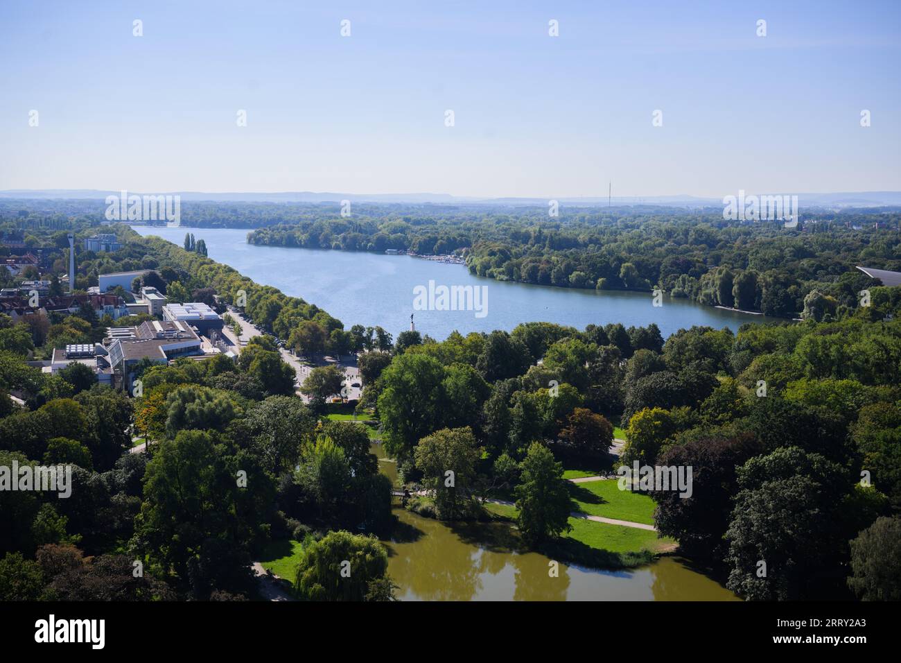 Hanover, Germany. 04th Sep, 2023. View from the dome of the New City ...