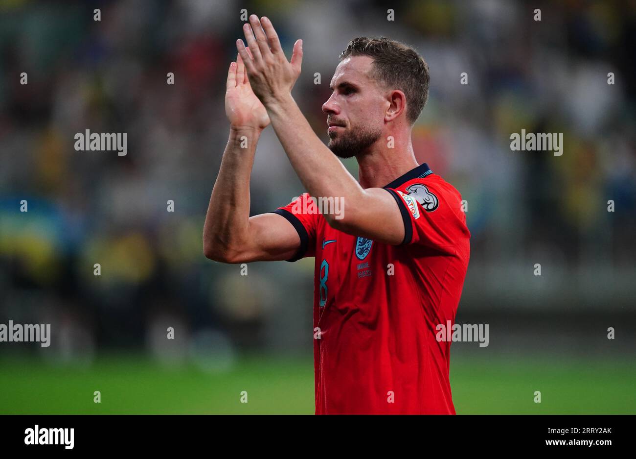 England's Jordan Henderson after the UEFA Euro 2024 Qualifying Group C ...