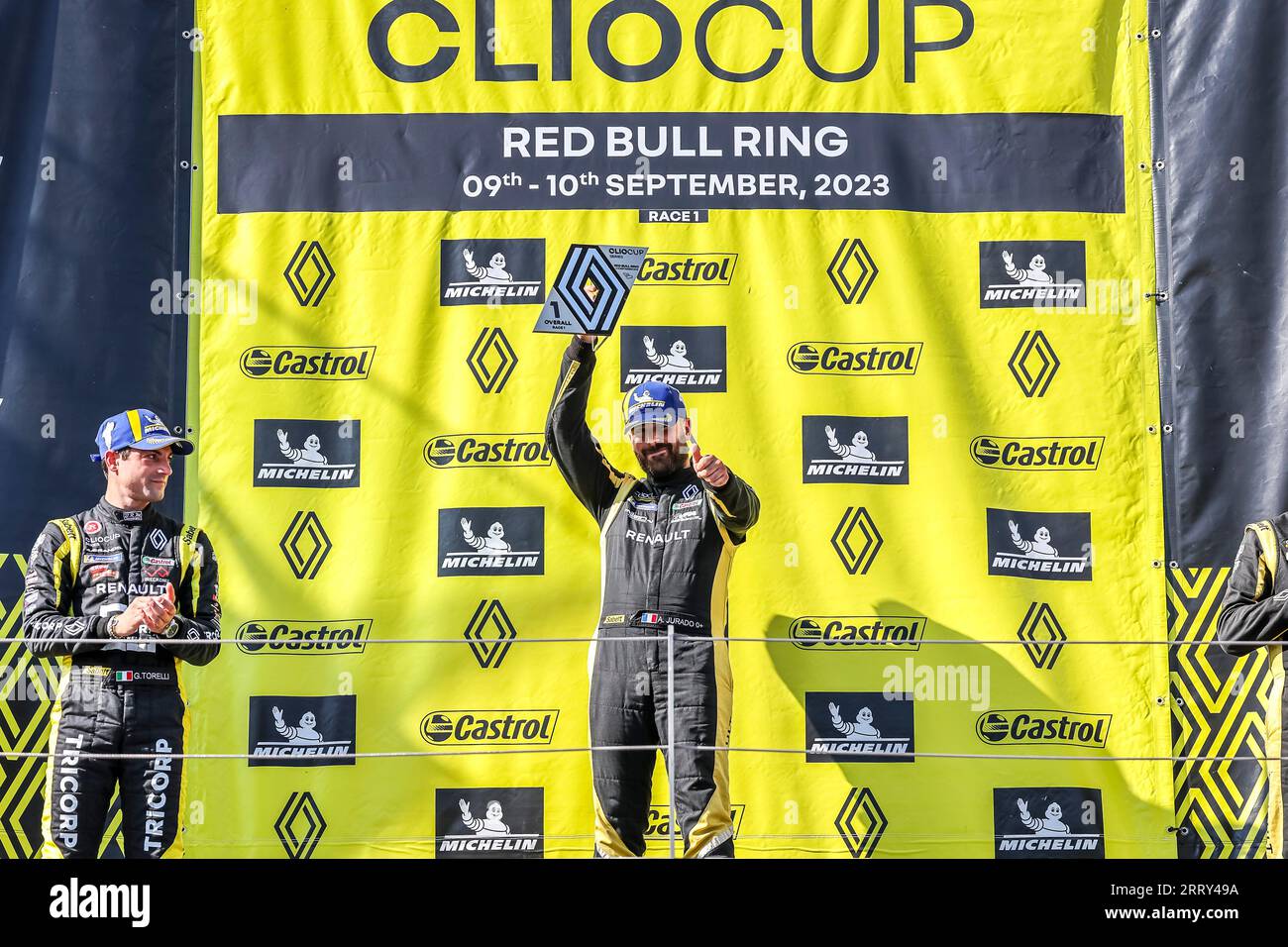 JURADO Anthony, FRA, Milan Competition, Clio cup series, portait podium ...