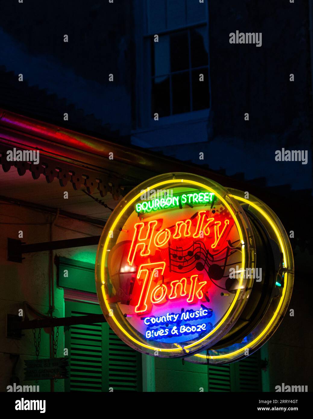 Street sign on bourbon street hi-res stock photography and images - Alamy