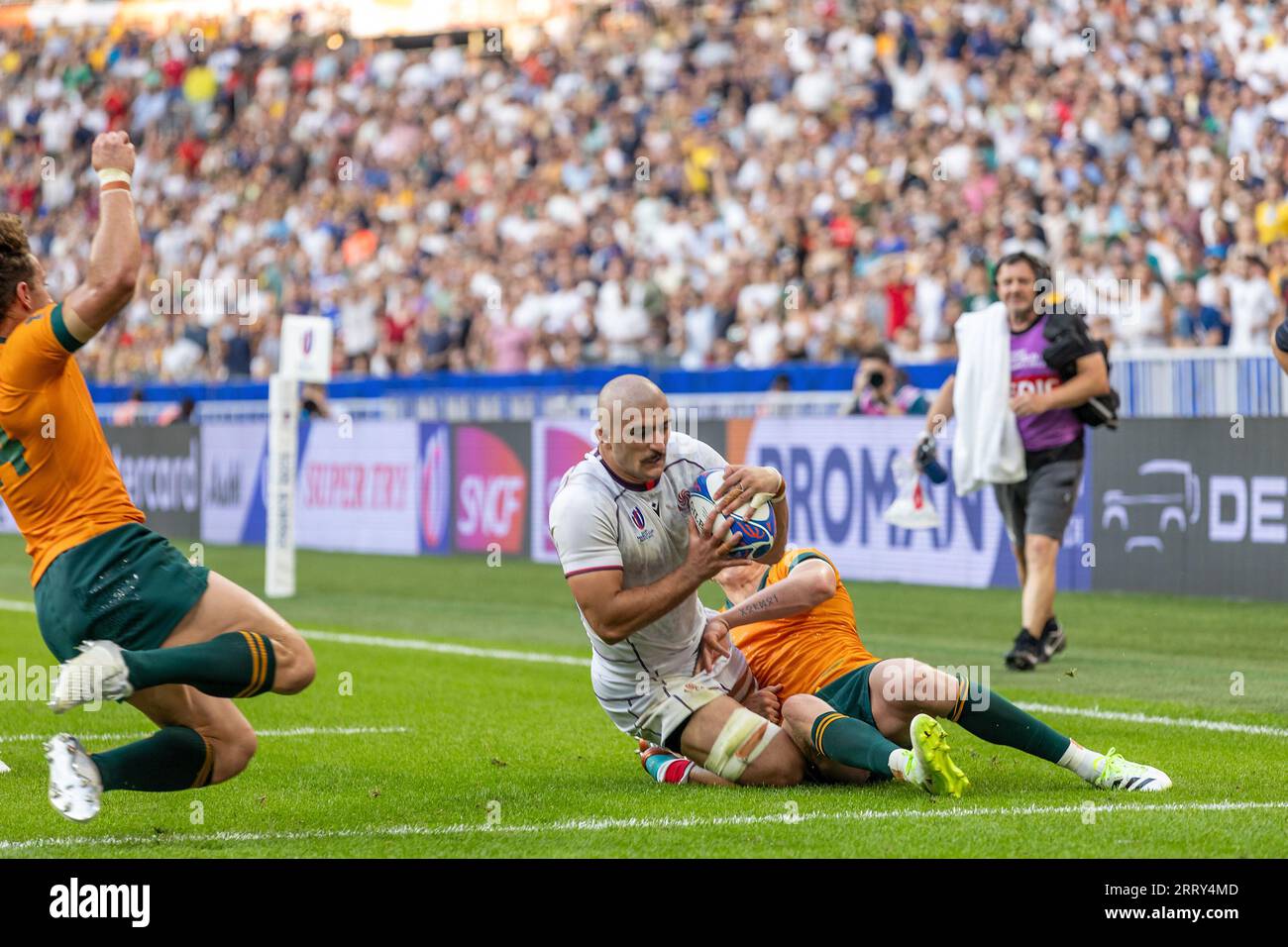 (C) Denis TRASFI / MAXPPP - au Stade de France le 09-09-2023 - Match de ...