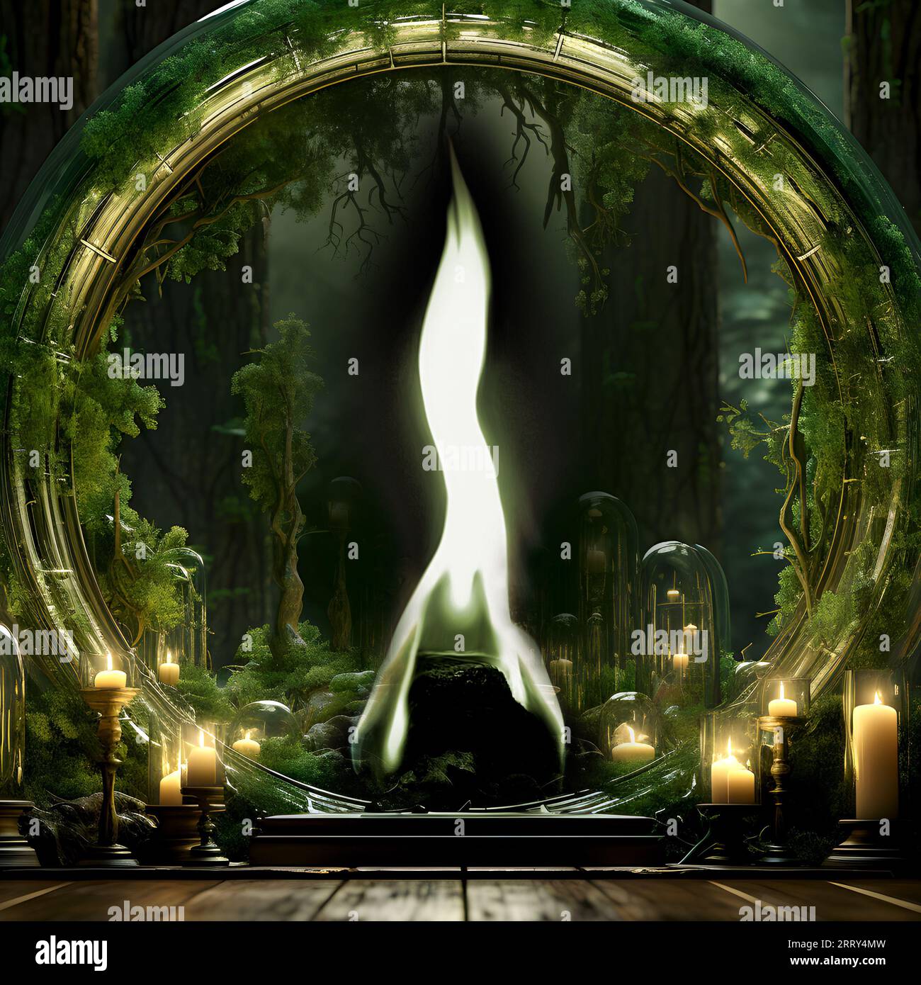 Wallpaper spiritual energy hi-res stock photography and images - Alamy