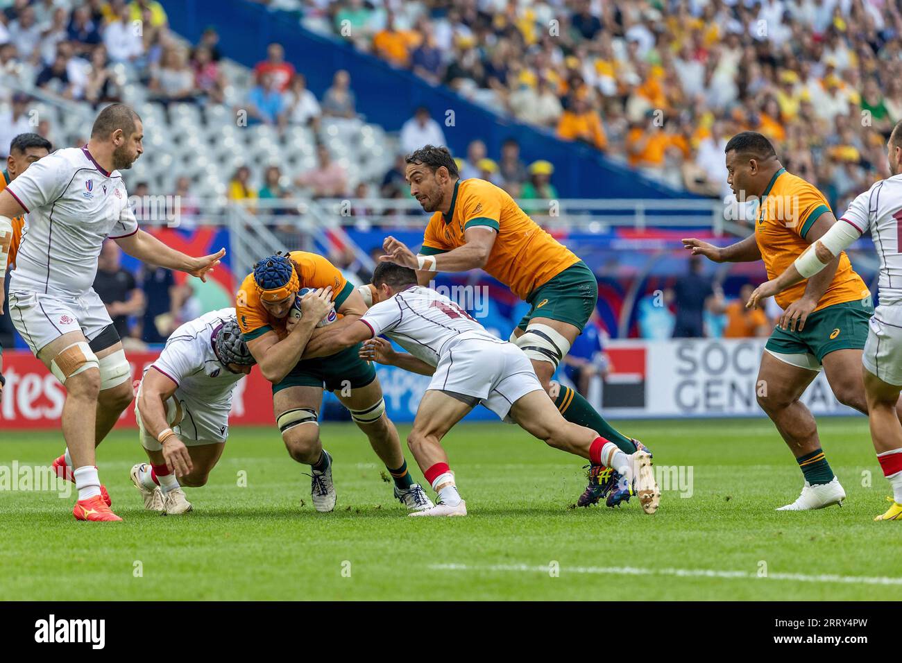 (C) Denis TRASFI / MAXPPP - au Stade de France le 09-09-2023 - Match de ...