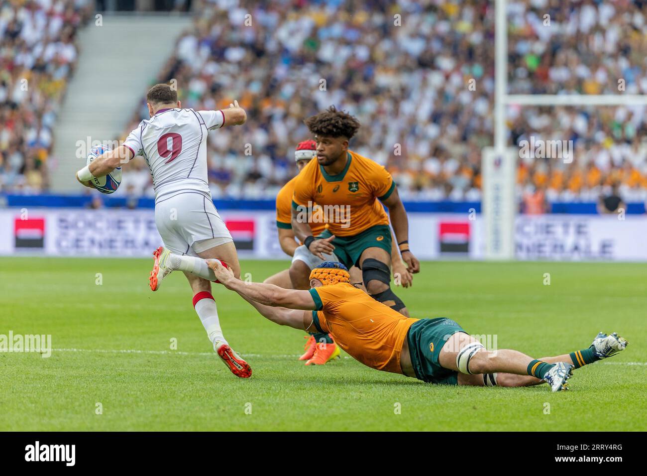 (C) Denis TRASFI / MAXPPP - au Stade de France le 09-09-2023 - Match de ...