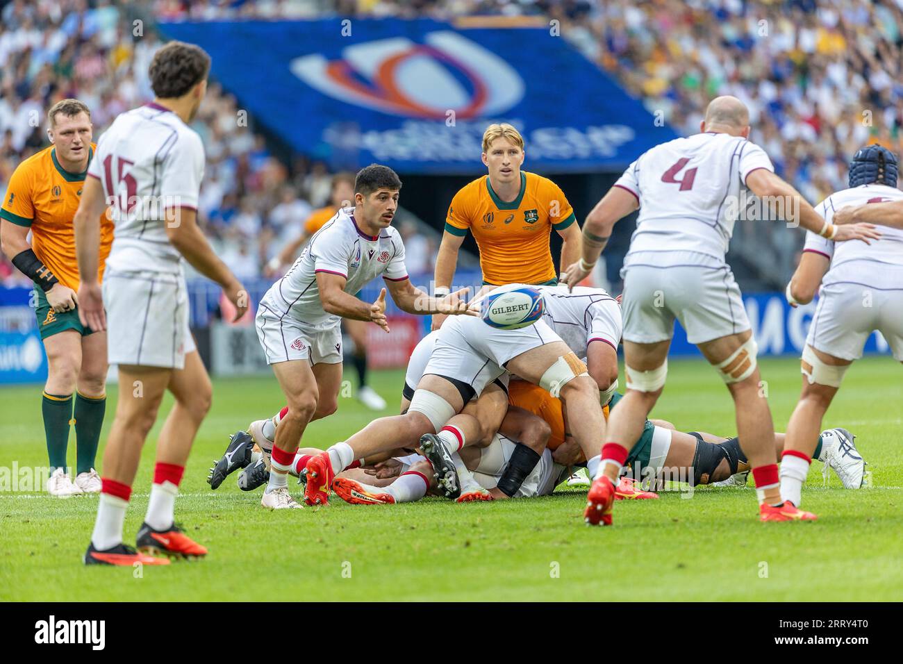 (C) Denis TRASFI / MAXPPP - au Stade de France le 09-09-2023 - Match de ...