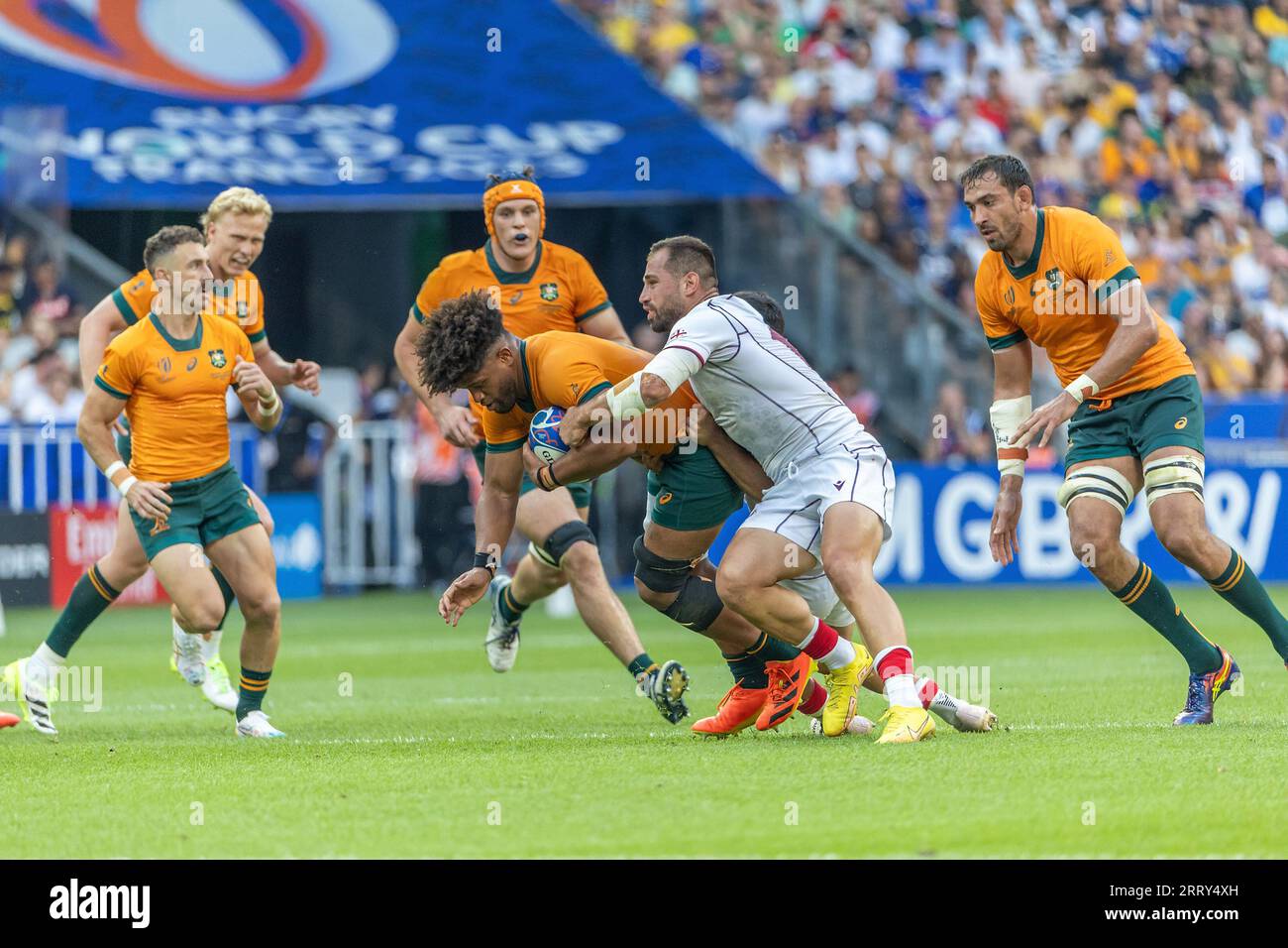 (C) Denis TRASFI / MAXPPP - au Stade de France le 09-09-2023 - Match de ...