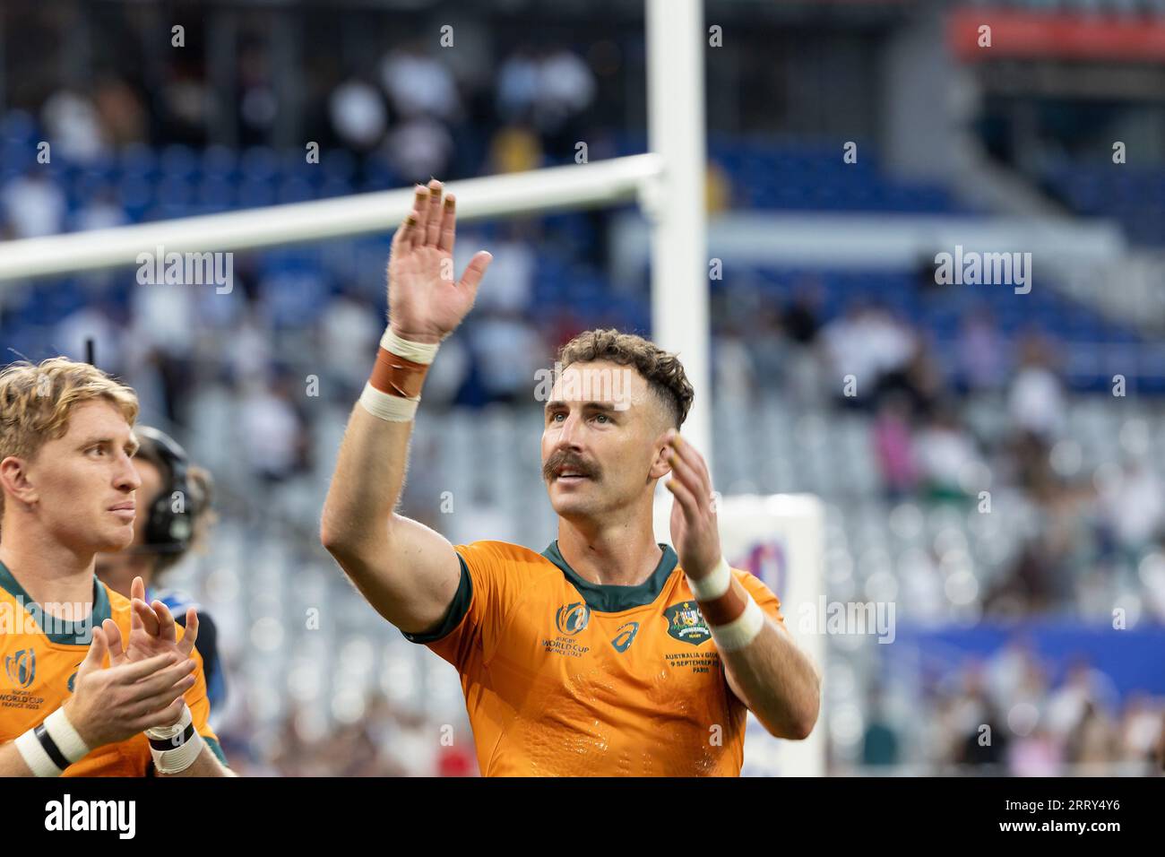 (C) Denis TRASFI / MAXPPP - au Stade de France le 09-09-2023 - Match de ...