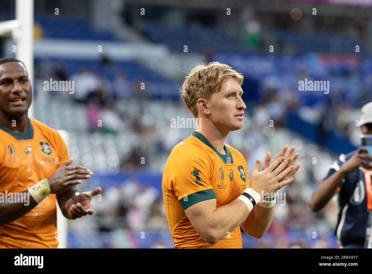 (C) Denis TRASFI / MAXPPP - au Stade de France le 09-09-2023 - Match de ...