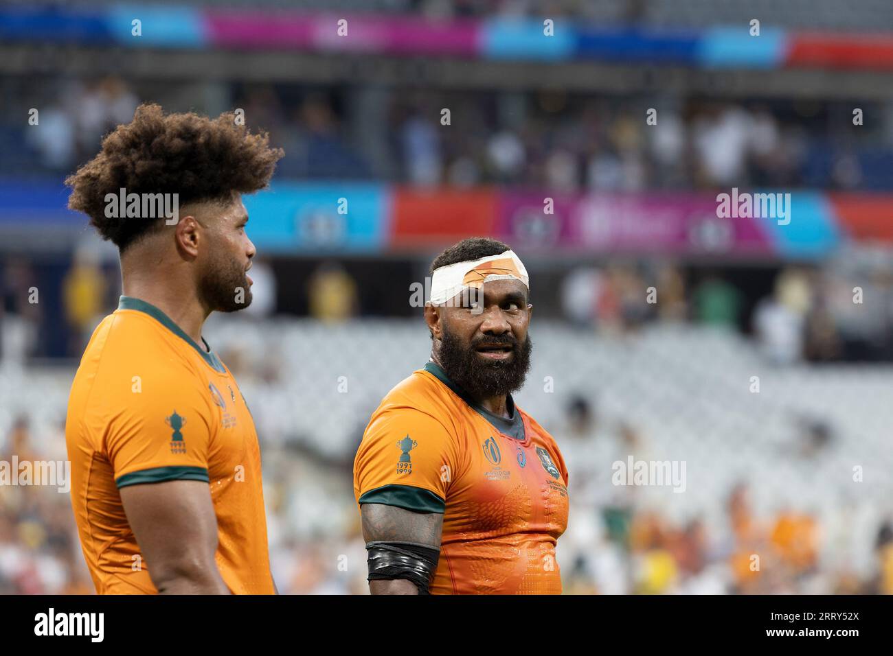 (C) Denis TRASFI / MAXPPP - au Stade de France le 09-09-2023 - Match de ...