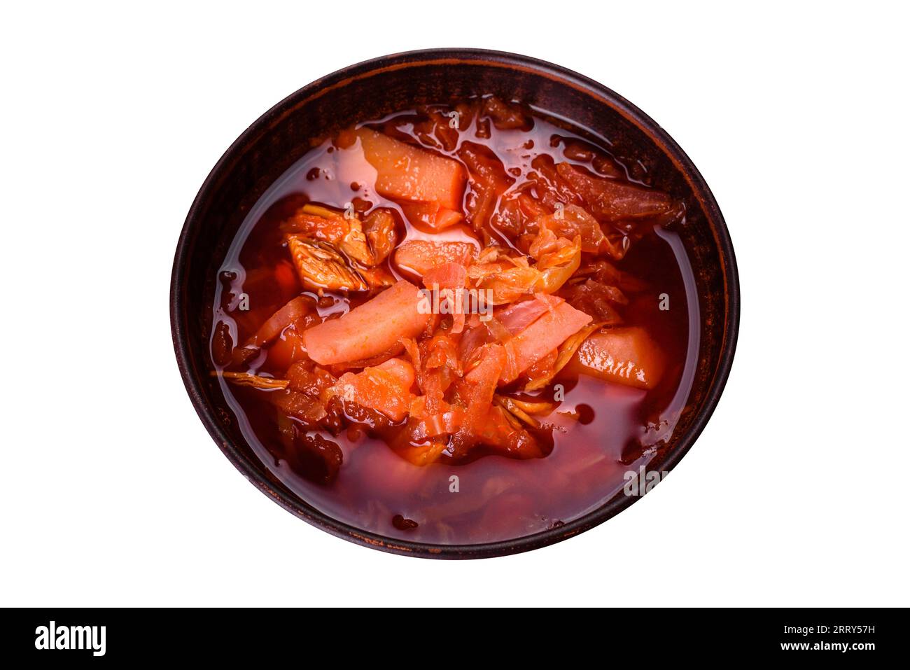 Borscht - traditional Ukraine soup made of beetroot, tomato, cabbage ...