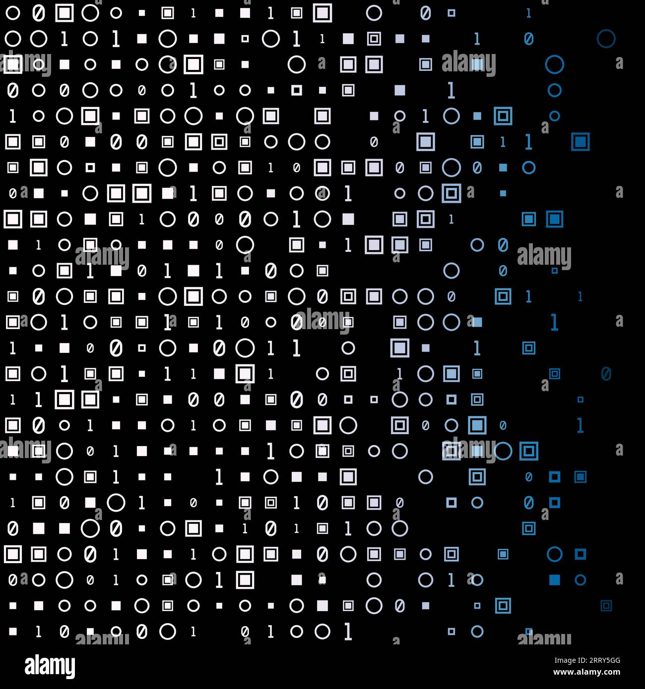 Amazing geometric matrix background in purple and blue colors. Charming ...