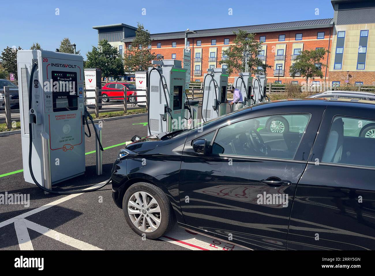 Instavolt rapid charger Banbury. September 2023 Stock Photo - Alamy