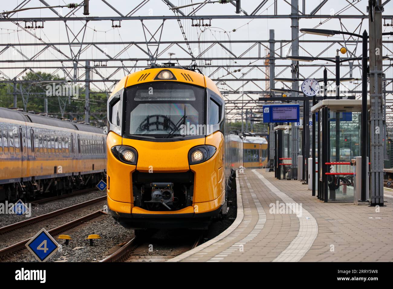 ICNG intercity train in the netherlands as new train builded by Alstom ...