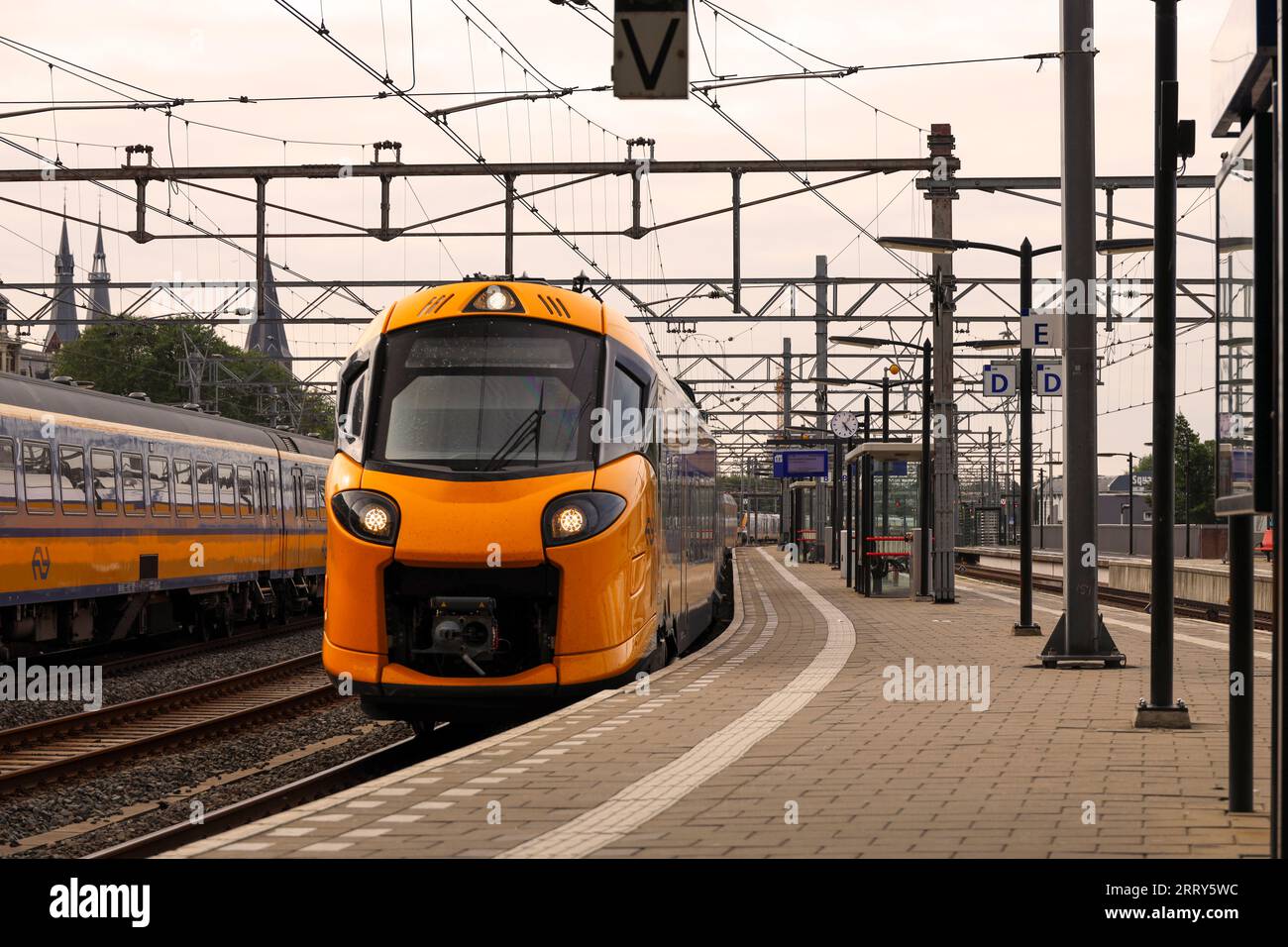 ICNG intercity train in the netherlands as new train builded by Alstom ...