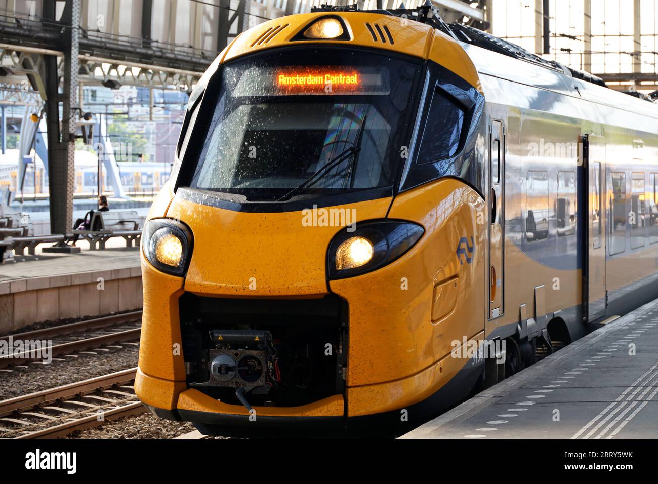 ICNG intercity train in the netherlands as new train builded by Alstom ...