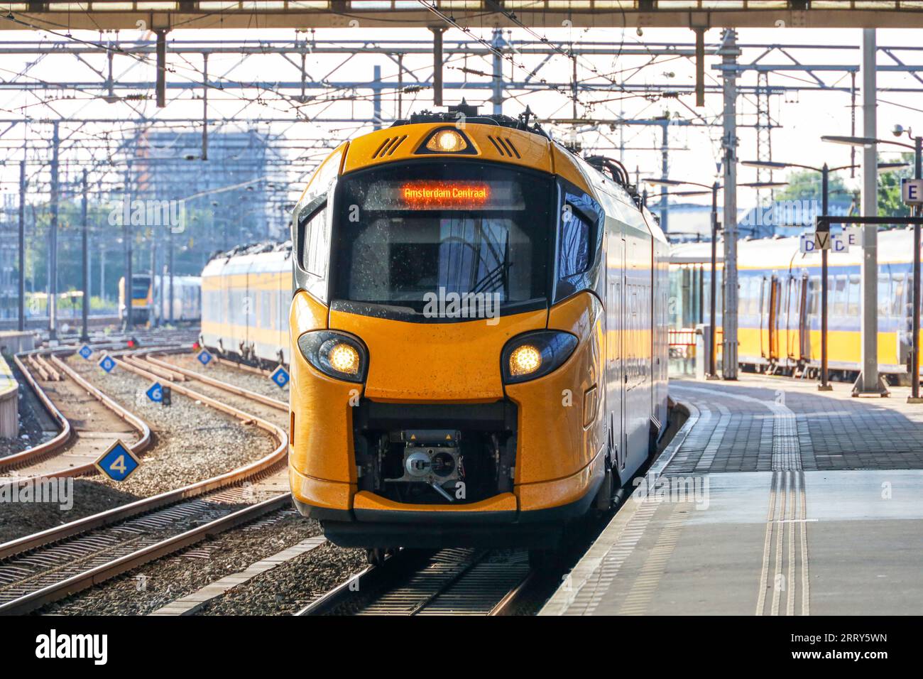 ICNG intercity train in the netherlands as new train builded by Alstom ...