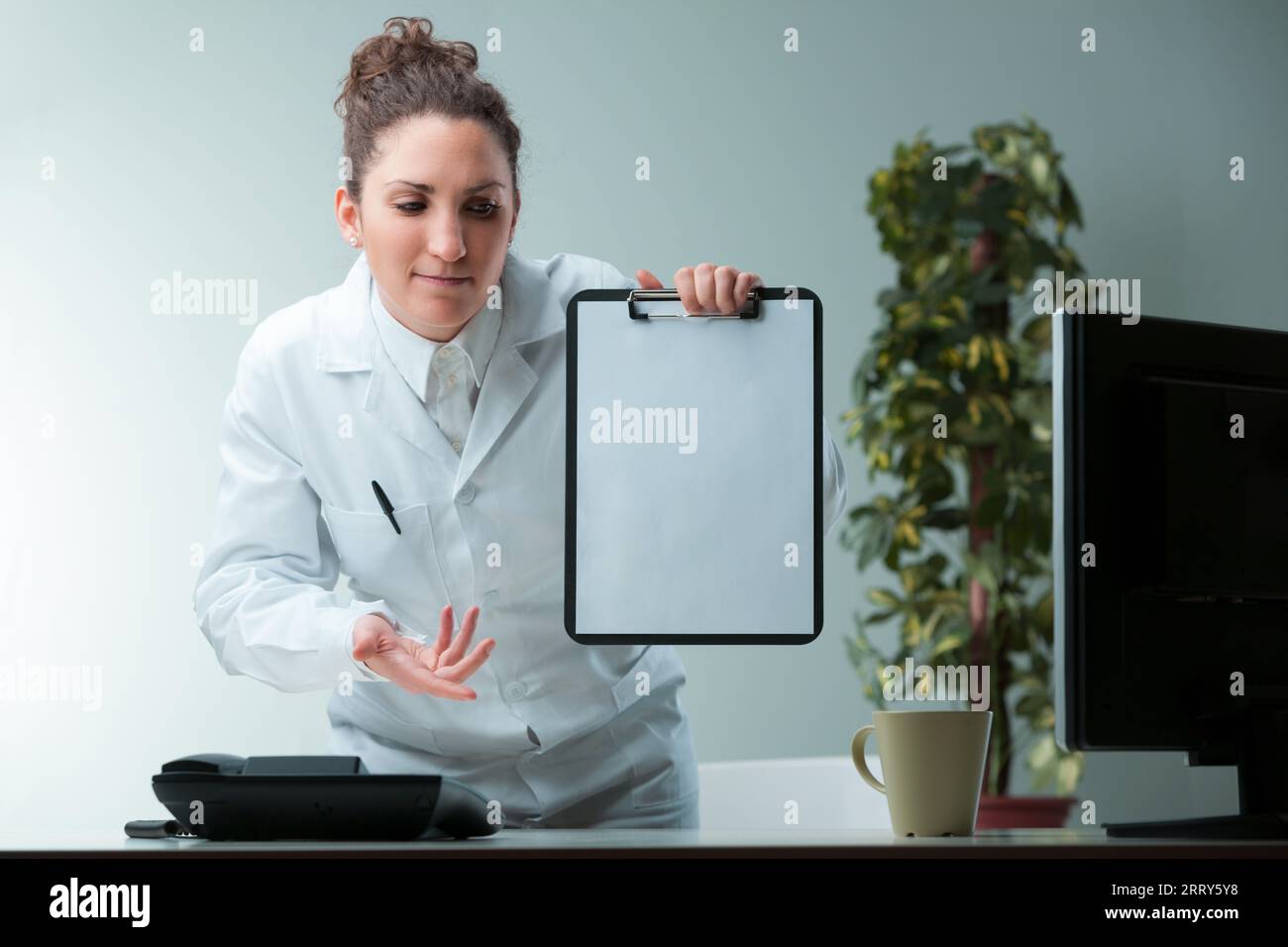 Emphatic scientist hi-res stock photography and images - Alamy